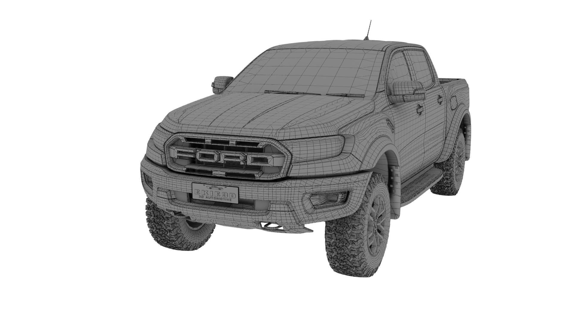 3D 2019 FORD RANGER RAPTOR Model - TurboSquid 2379185