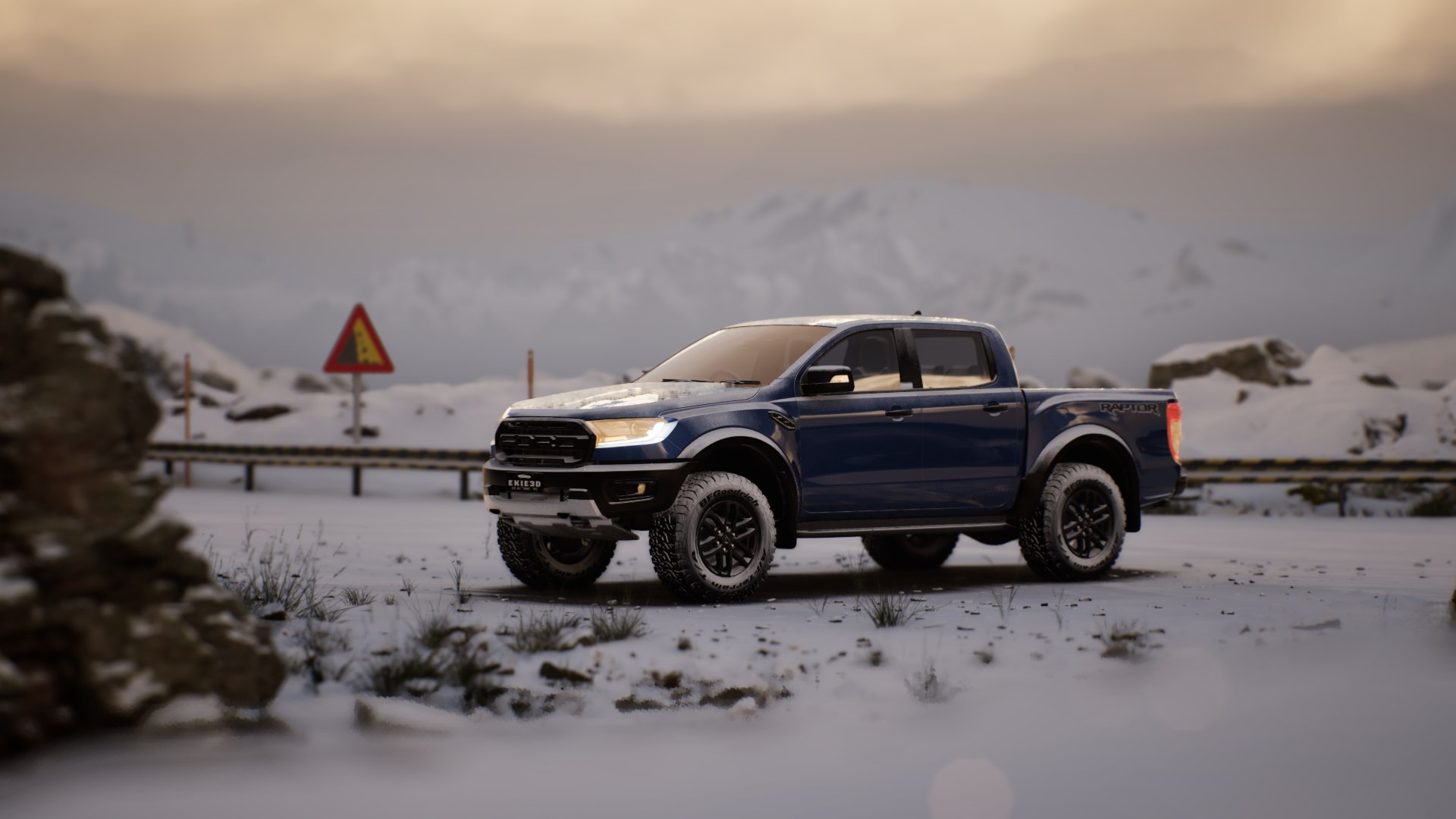 3D 2019 FORD RANGER RAPTOR Model - TurboSquid 2379185