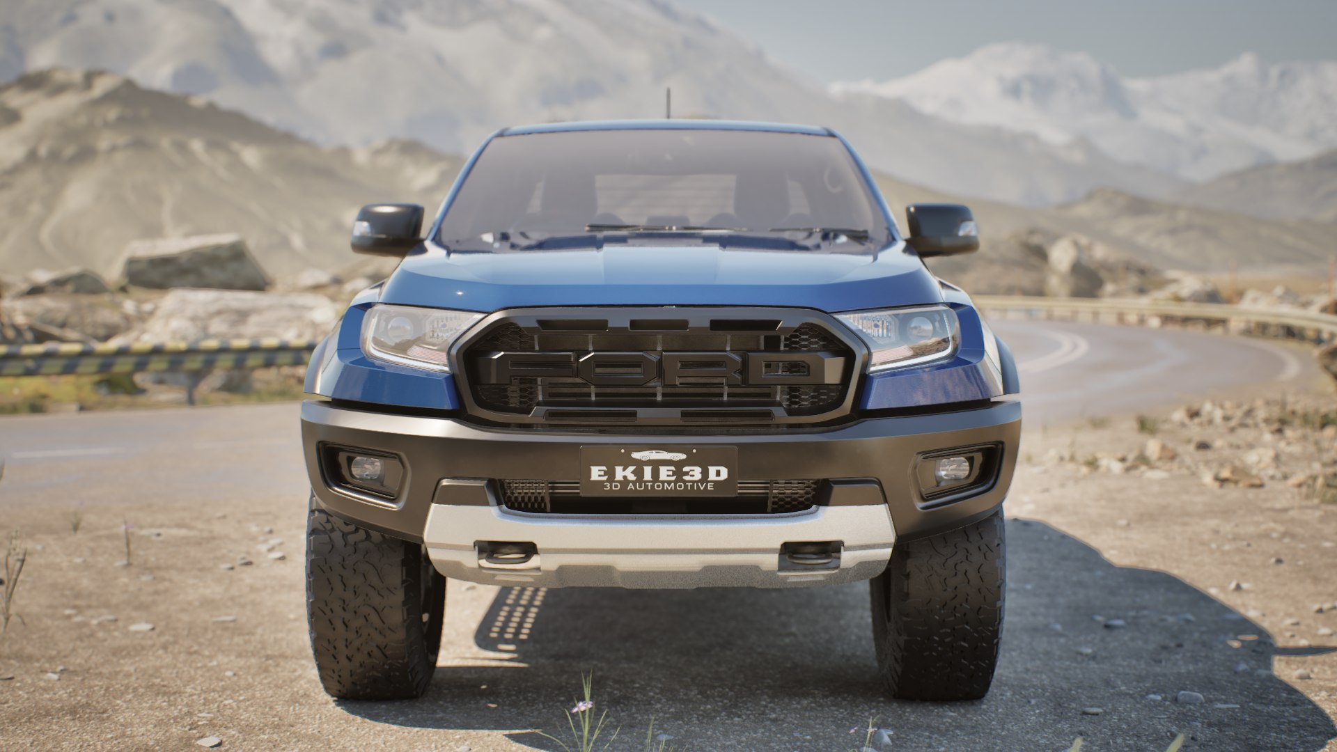 3D 2019 FORD RANGER RAPTOR Model - TurboSquid 2379185