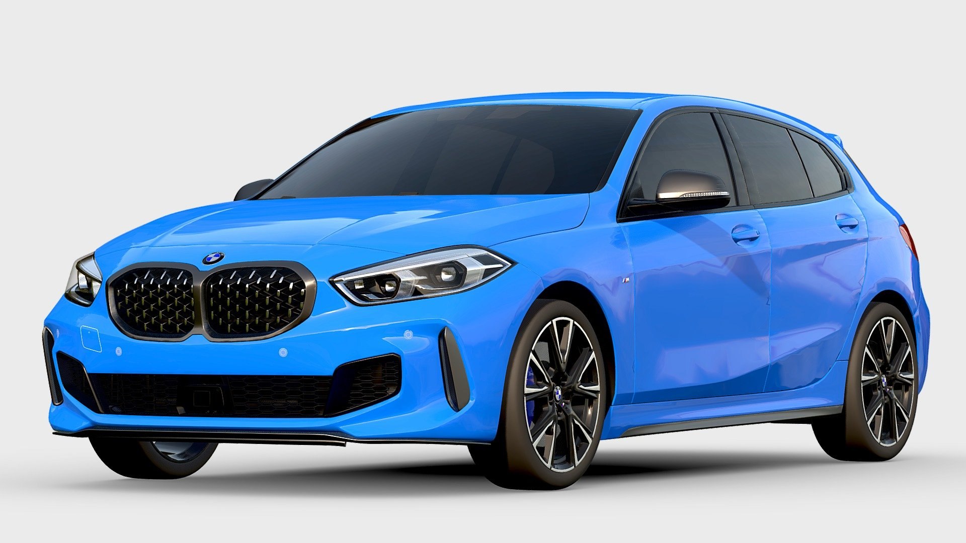 BMW M135i 3D Model - TurboSquid 2392853