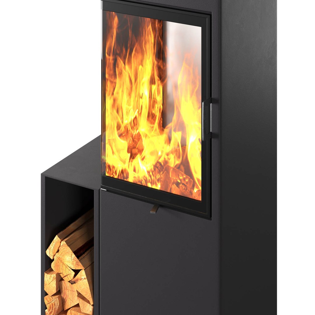 3D Model Slim 2 0 Austroflamm - TurboSquid 1651326