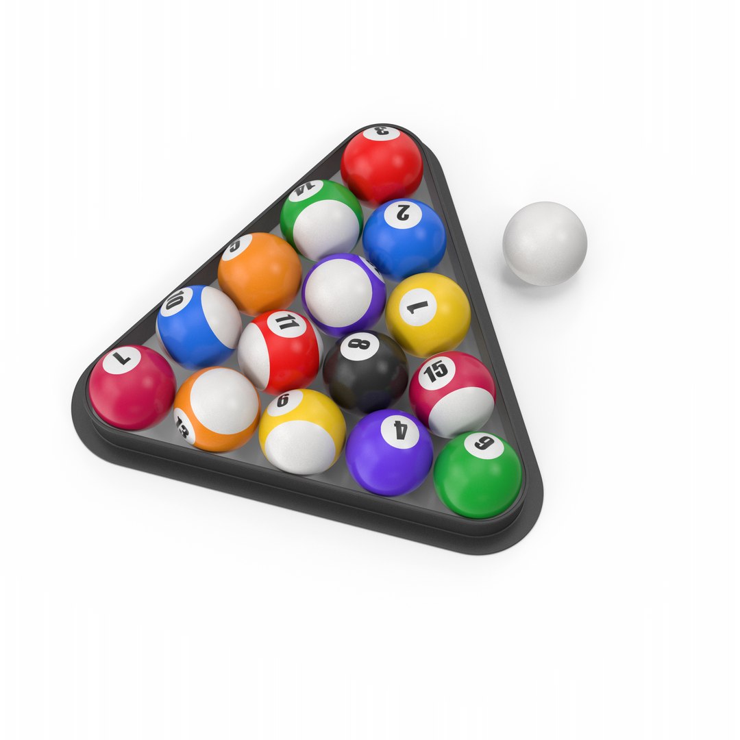 Billiards Collection 3D Model - TurboSquid 2196663