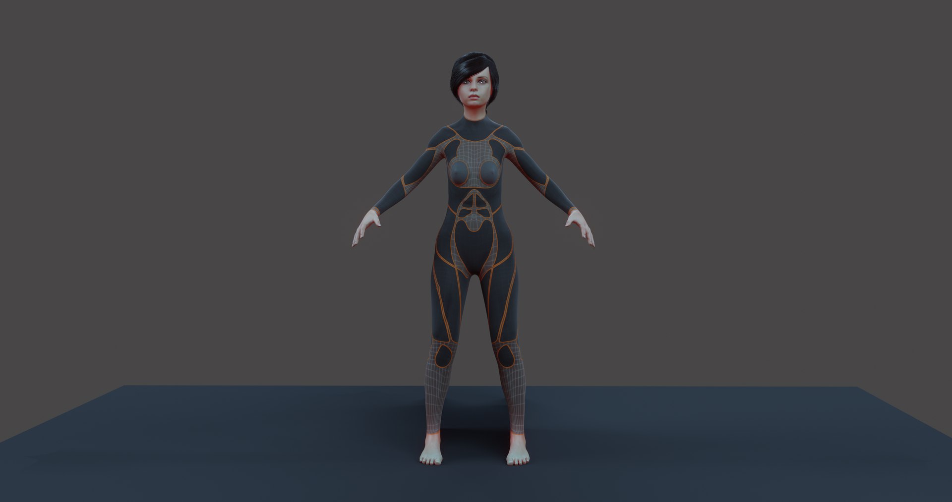 Blender 2 8 Ellie 3D Model - TurboSquid 1362211
