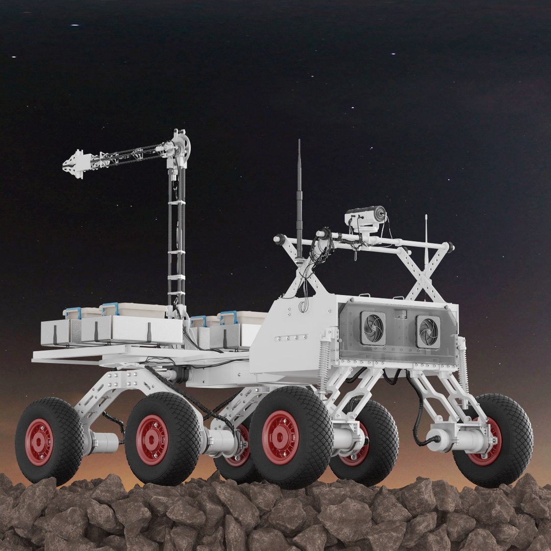 3D Rover Planet - TurboSquid 1212726