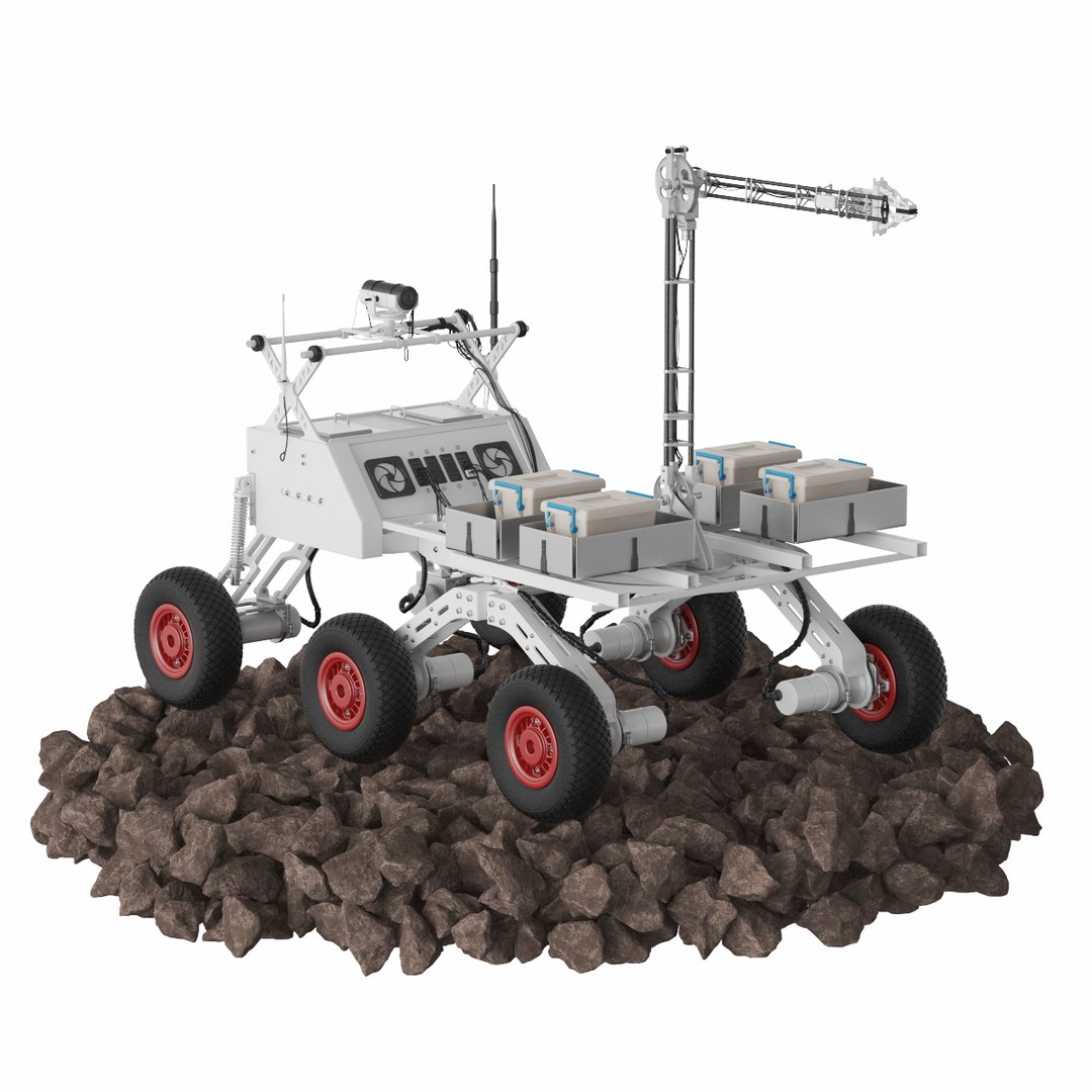 3D Rover Planet - TurboSquid 1212726