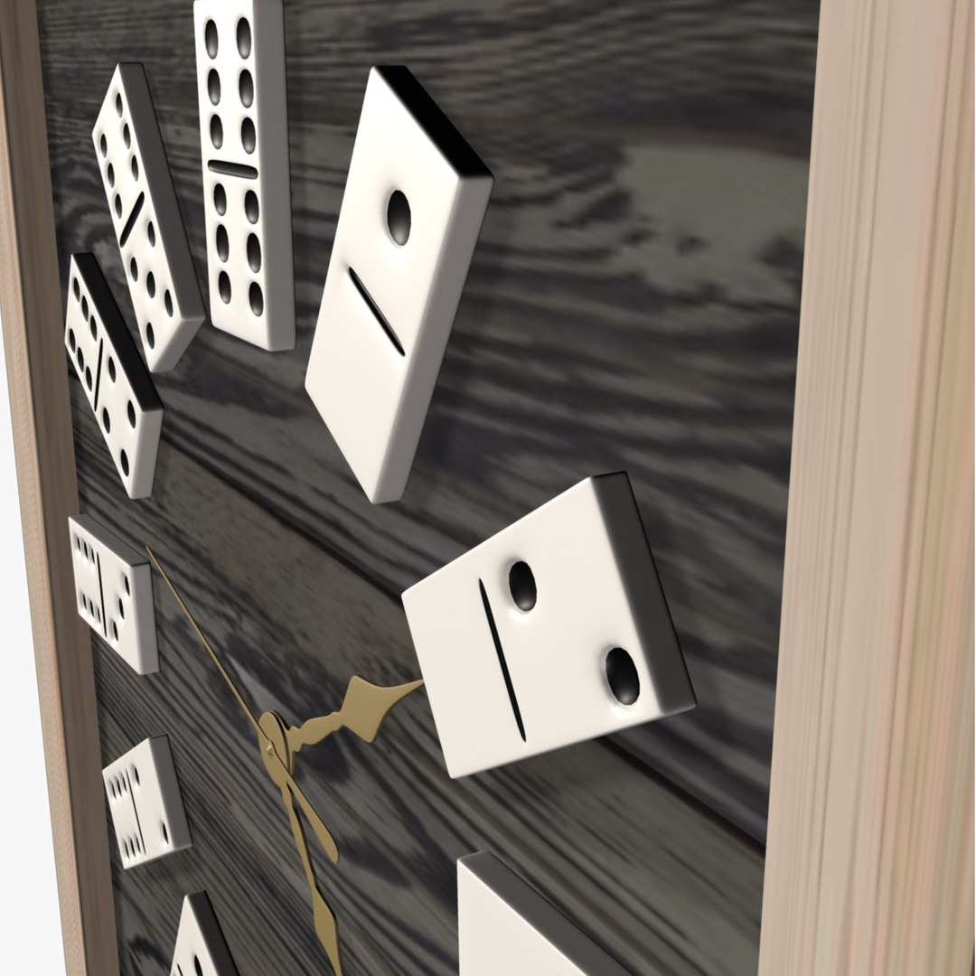 Domino Clock Fbx