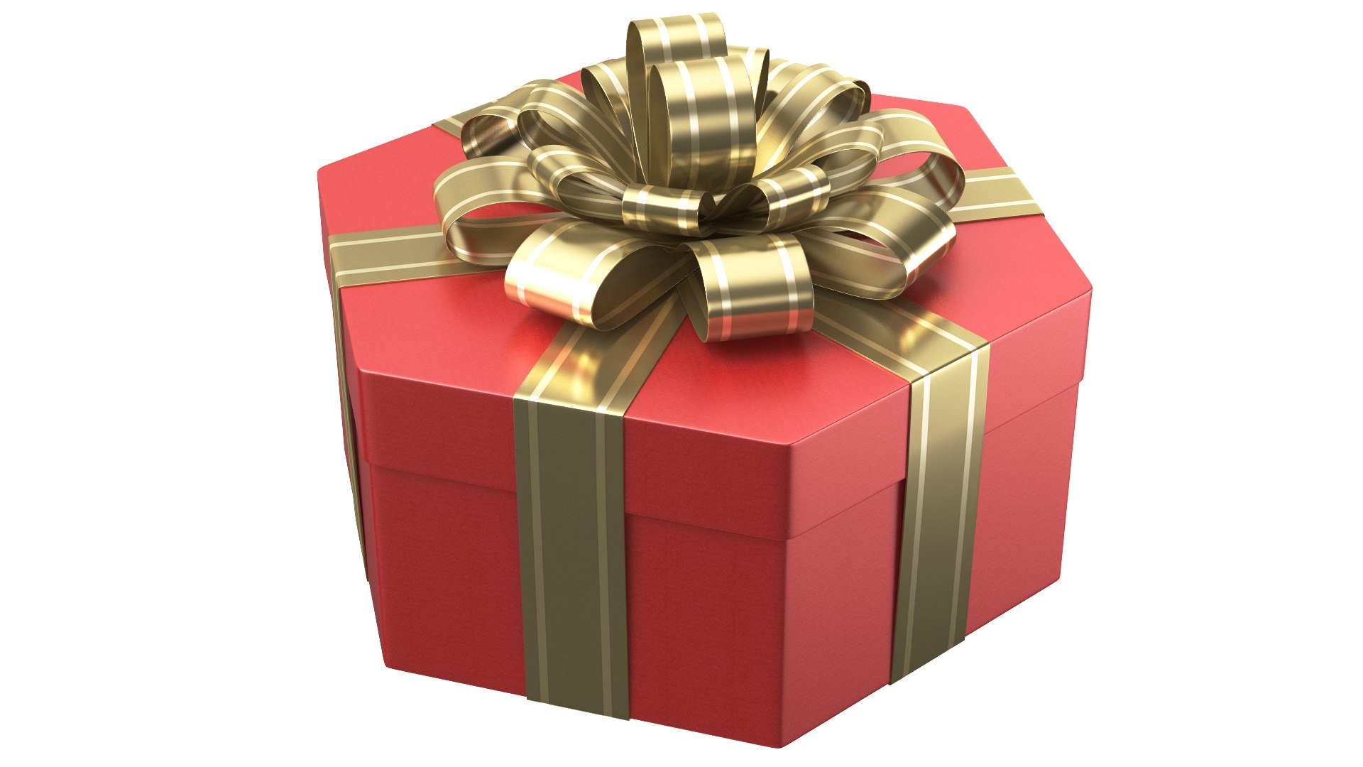 3D Detailed Gift Box - TurboSquid 2160350