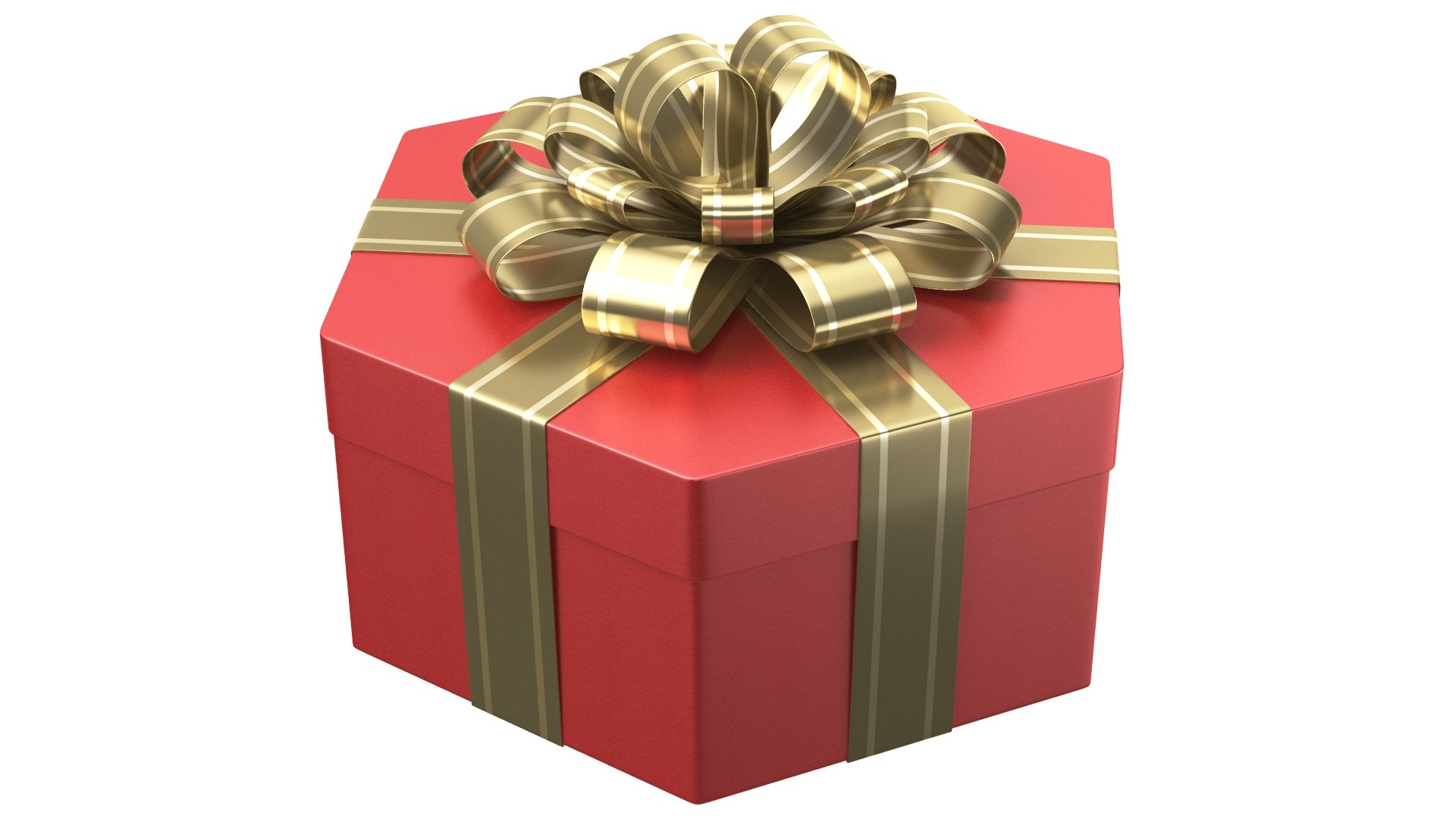 3D Detailed Gift Box - TurboSquid 2160350