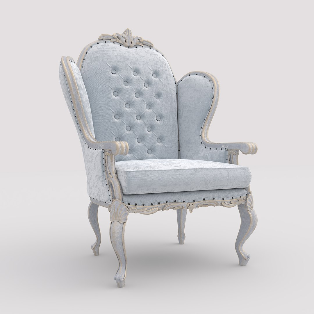 Classic Luxury Chair 3D - TurboSquid 1955339
