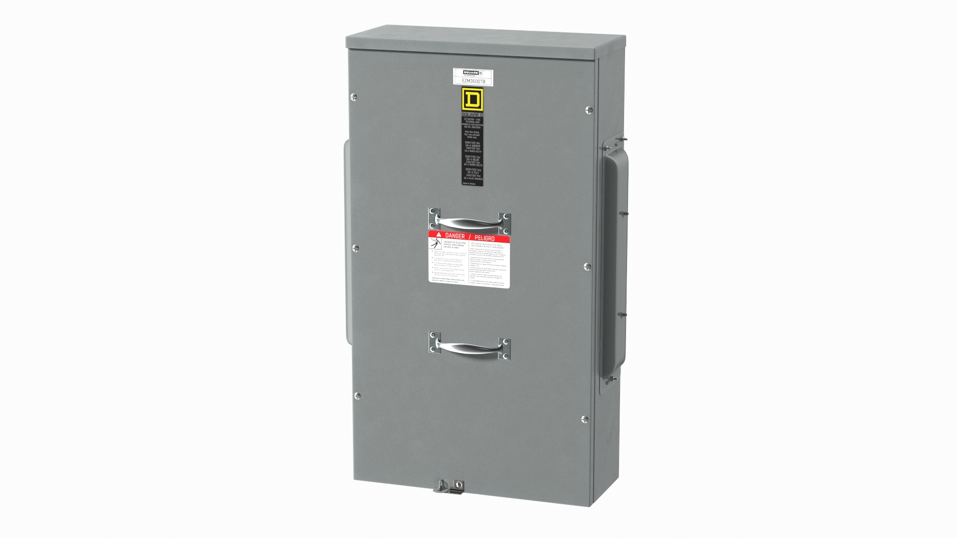 Meter Center Terminal Box Square D EZM3600 Modelo 3D - TurboSquid 1911704