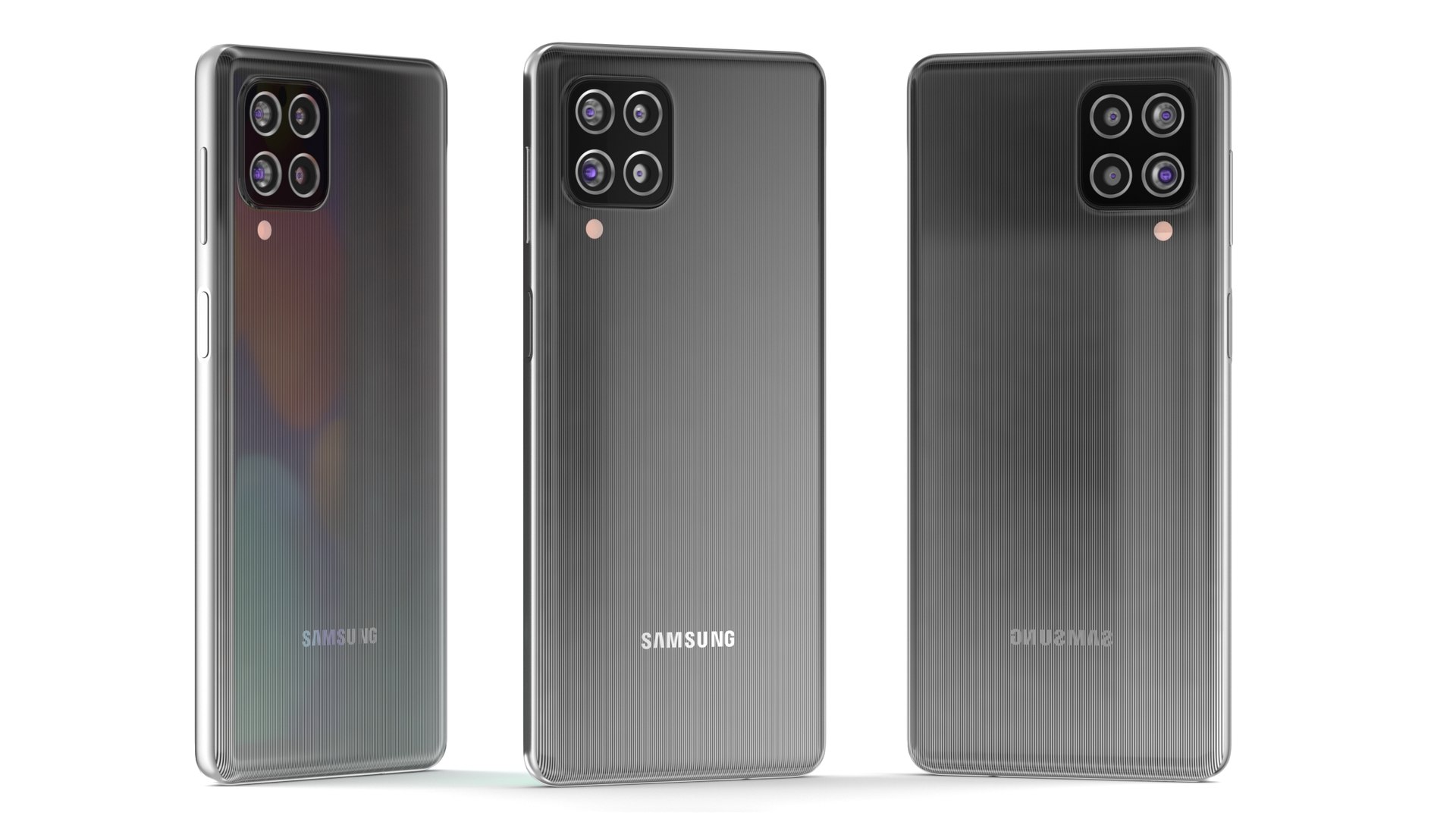 Samsung Galaxy M62 Black 3D - TurboSquid 2101747