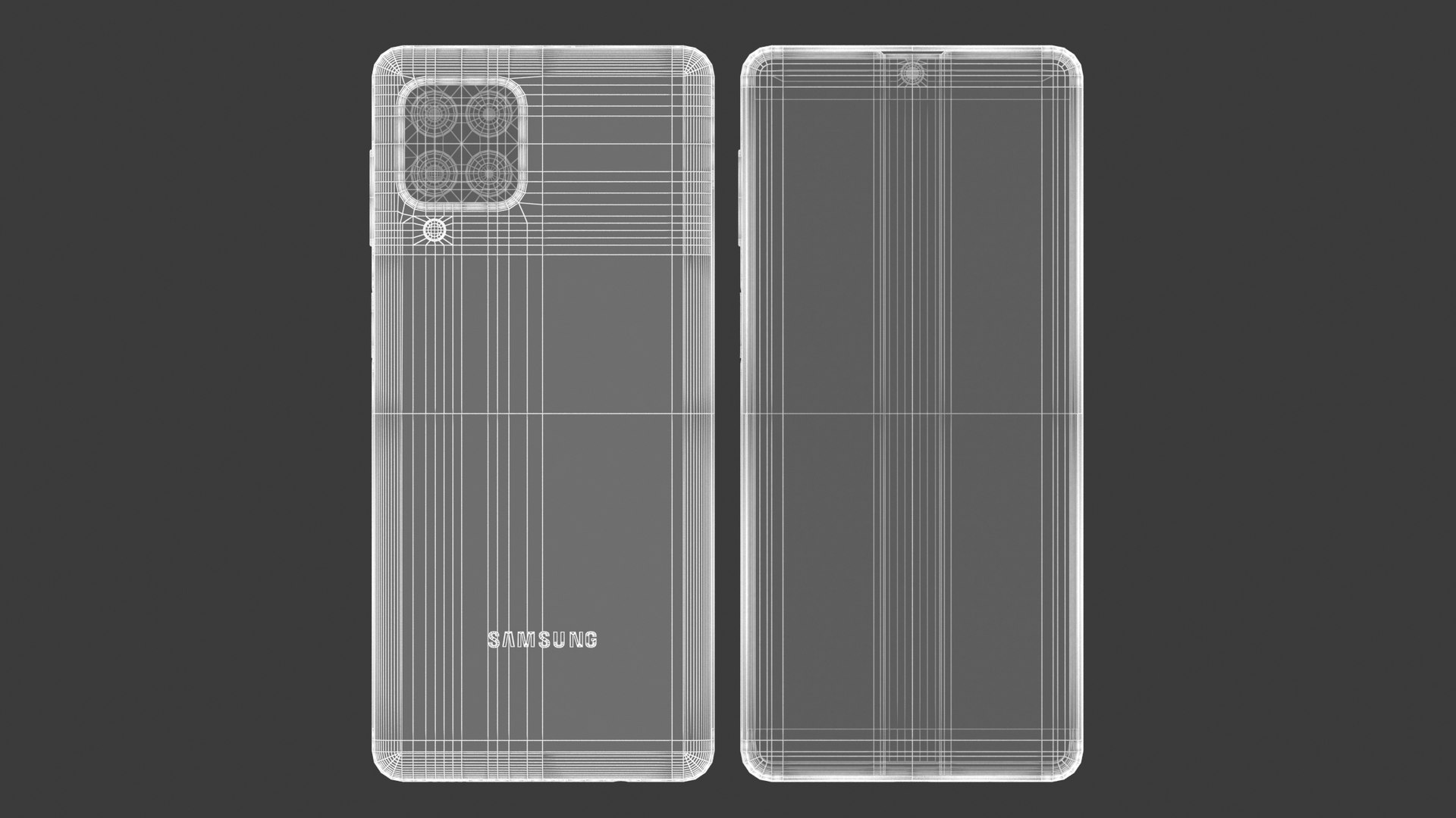 Samsung Galaxy M62 Black 3D - TurboSquid 2101747