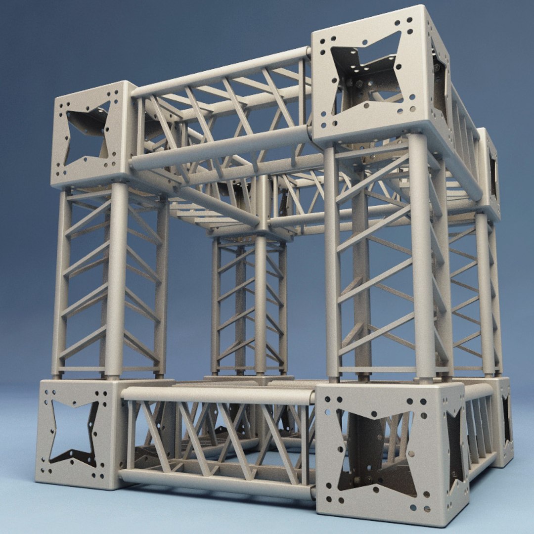 Steel Truss 3d Model