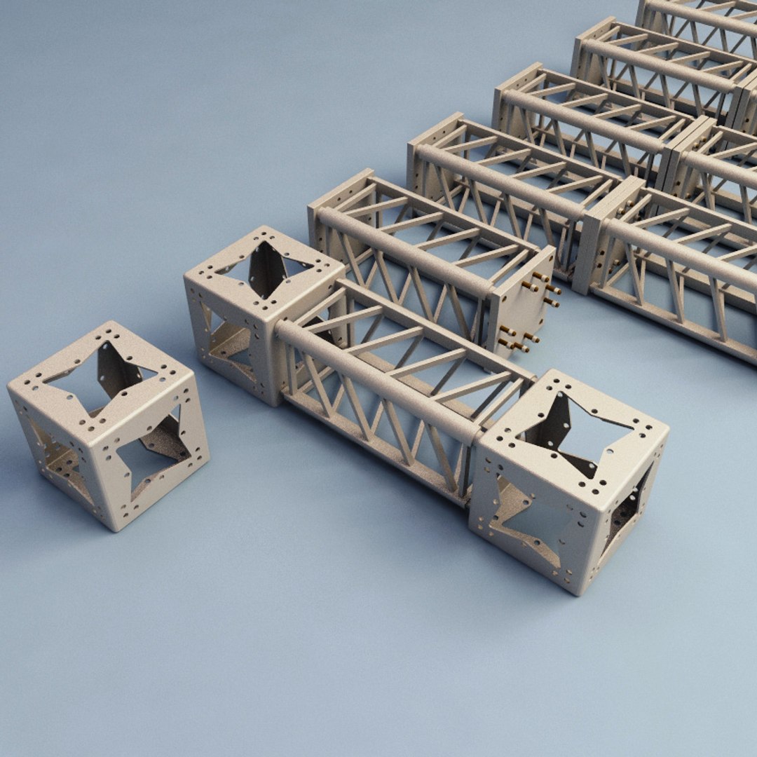 Steel Truss 3d Model