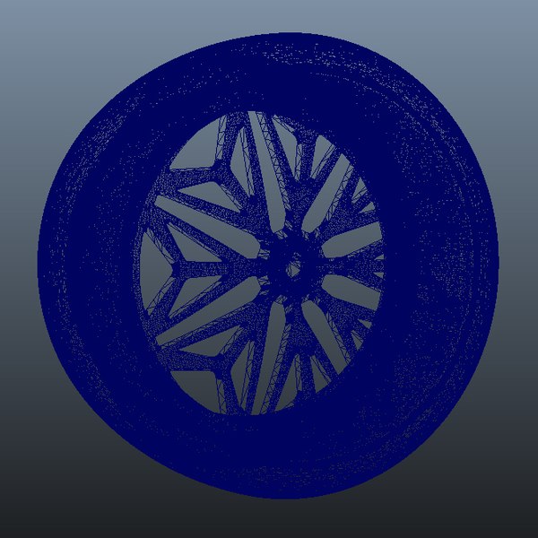 3D snowflake unique wheel cars - TurboSquid 1335556