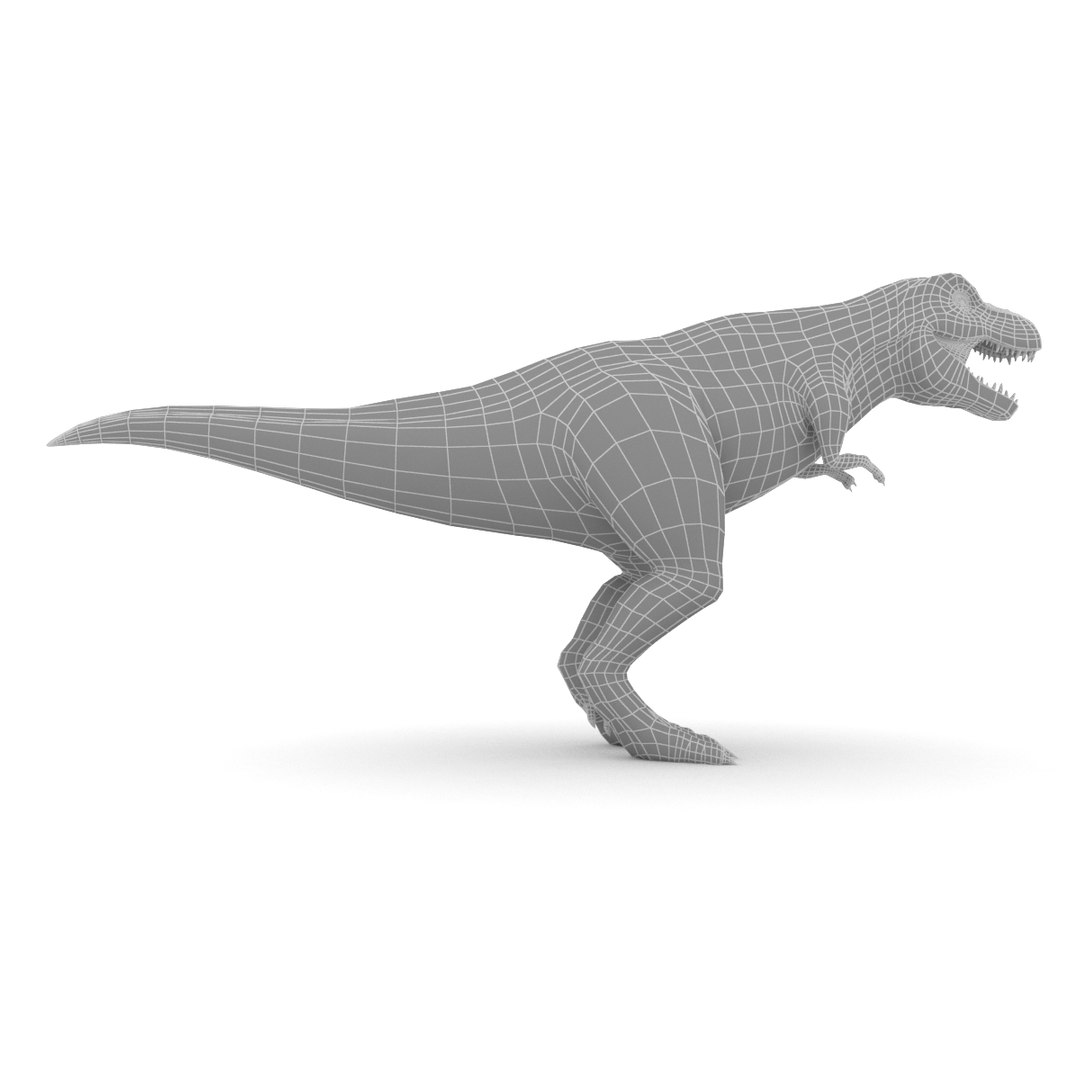 T-rex Dinosaurus 3D Model - TurboSquid 1396283
