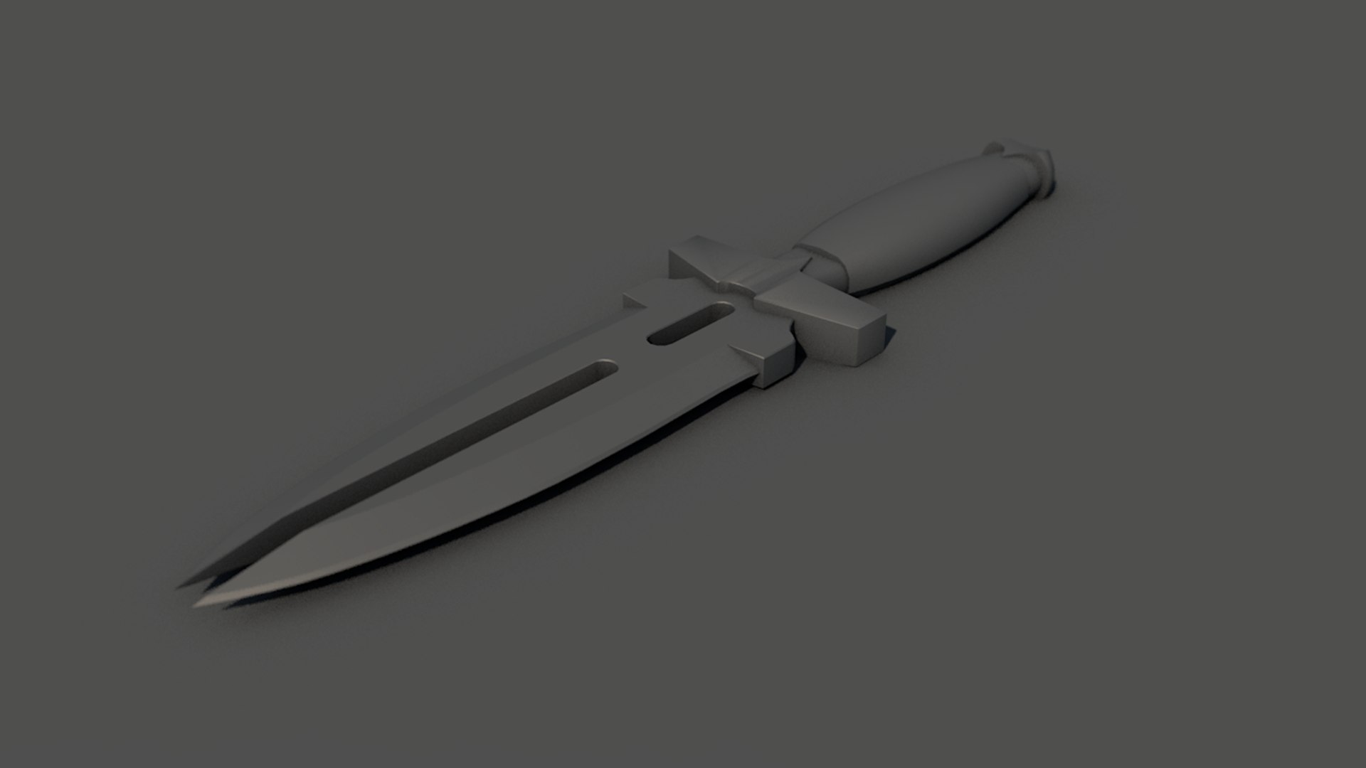 Double Shadow Dagger Knife 3D Model - TurboSquid 1446709