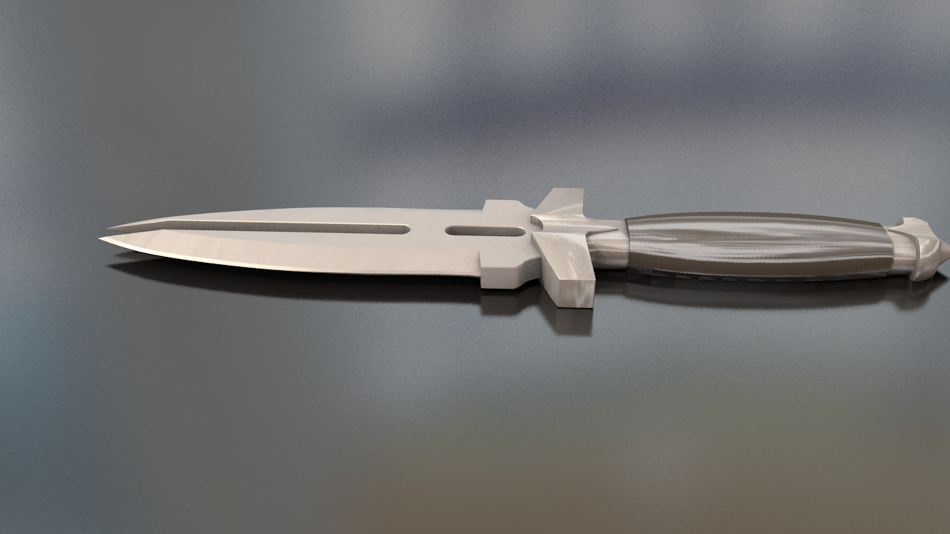Double Shadow Dagger Knife 3D Model - TurboSquid 1446709