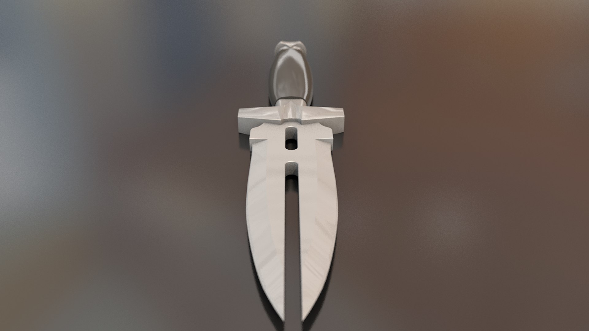 Double Shadow Dagger Knife 3D Model - TurboSquid 1446709