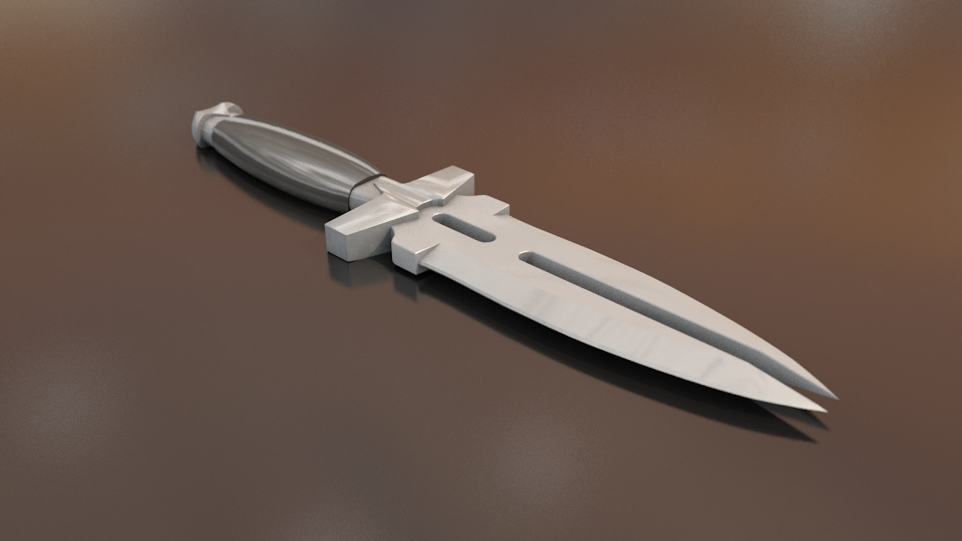 Double Shadow Dagger Knife 3D Model - TurboSquid 1446709