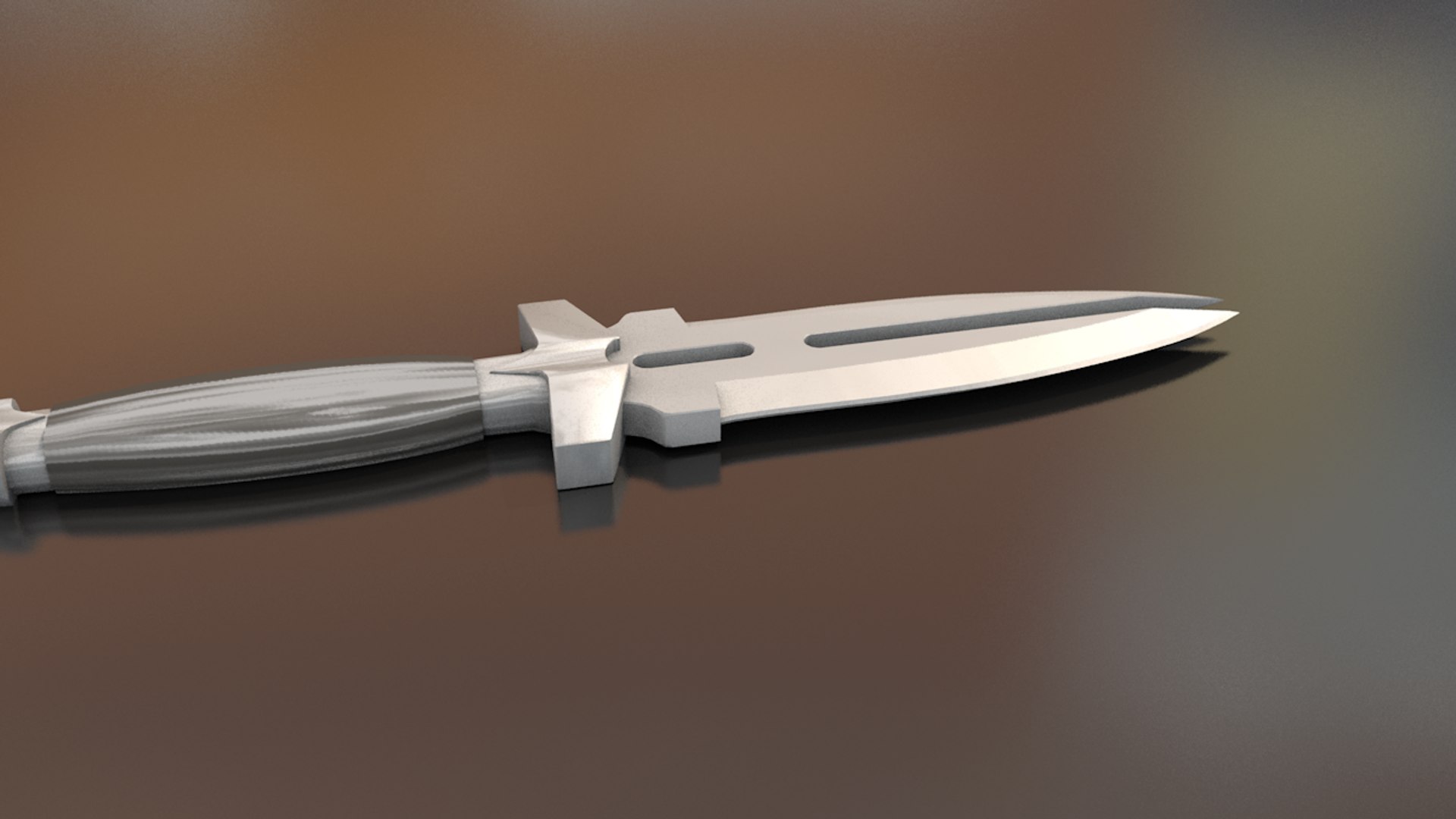 Double Shadow Dagger Knife 3D Model - TurboSquid 1446709