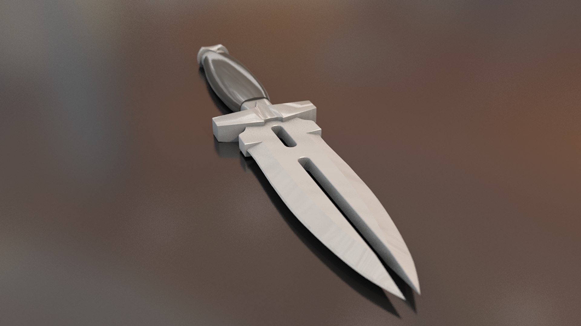 Double Shadow Dagger Knife 3D Model - TurboSquid 1446709