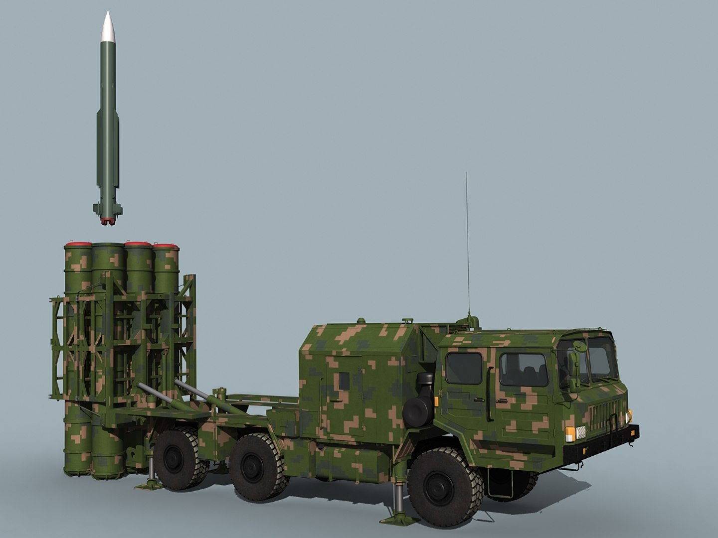 Hq-16 Hong Qi 3D - TurboSquid 1354413