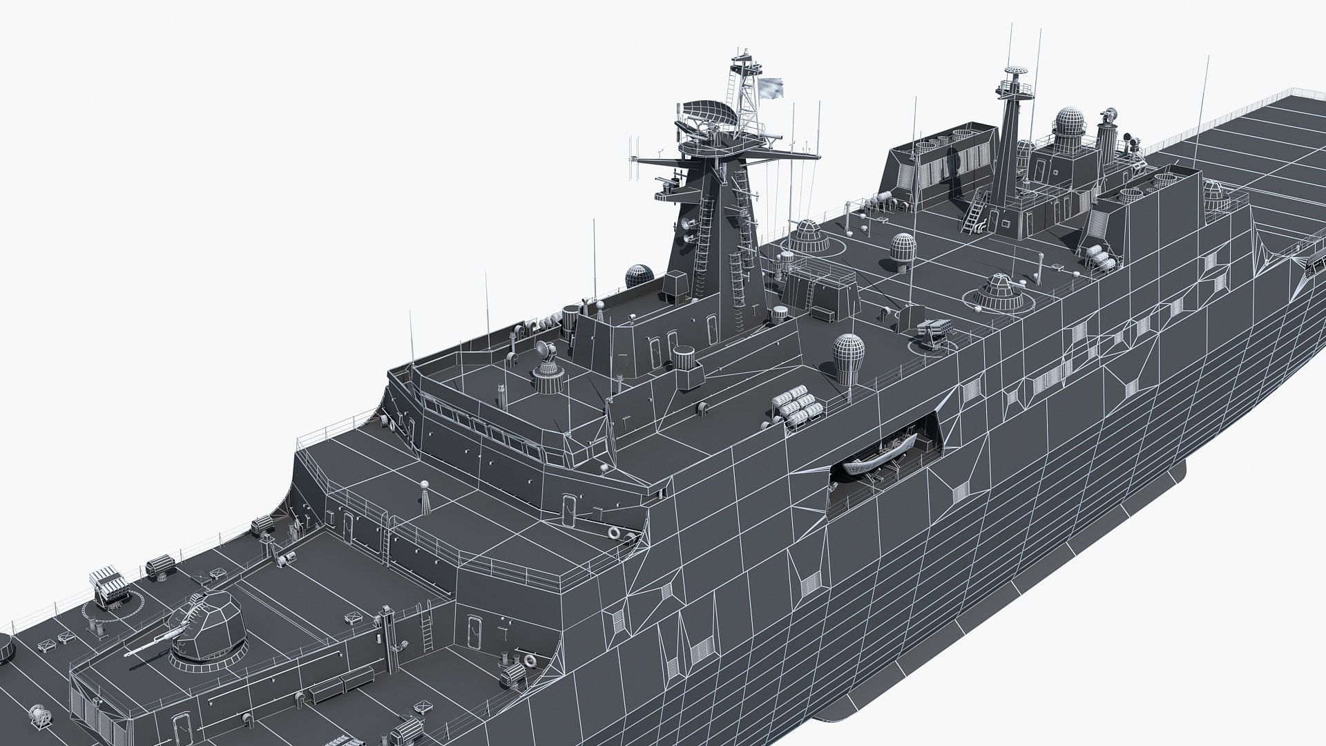 Chinese Navy Type 071 LPD 985 Model - TurboSquid 2241812