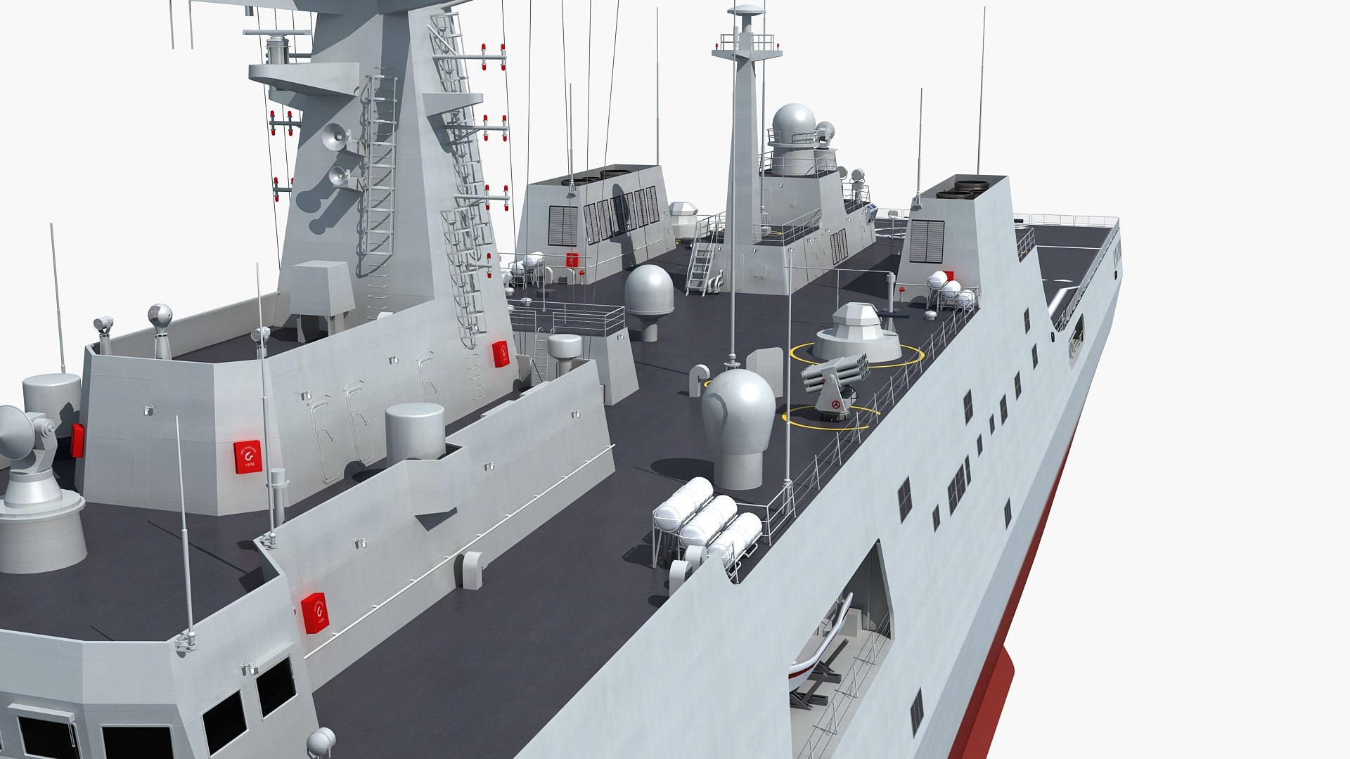 Chinese Navy LPD 985 Model - TurboSquid 2241812