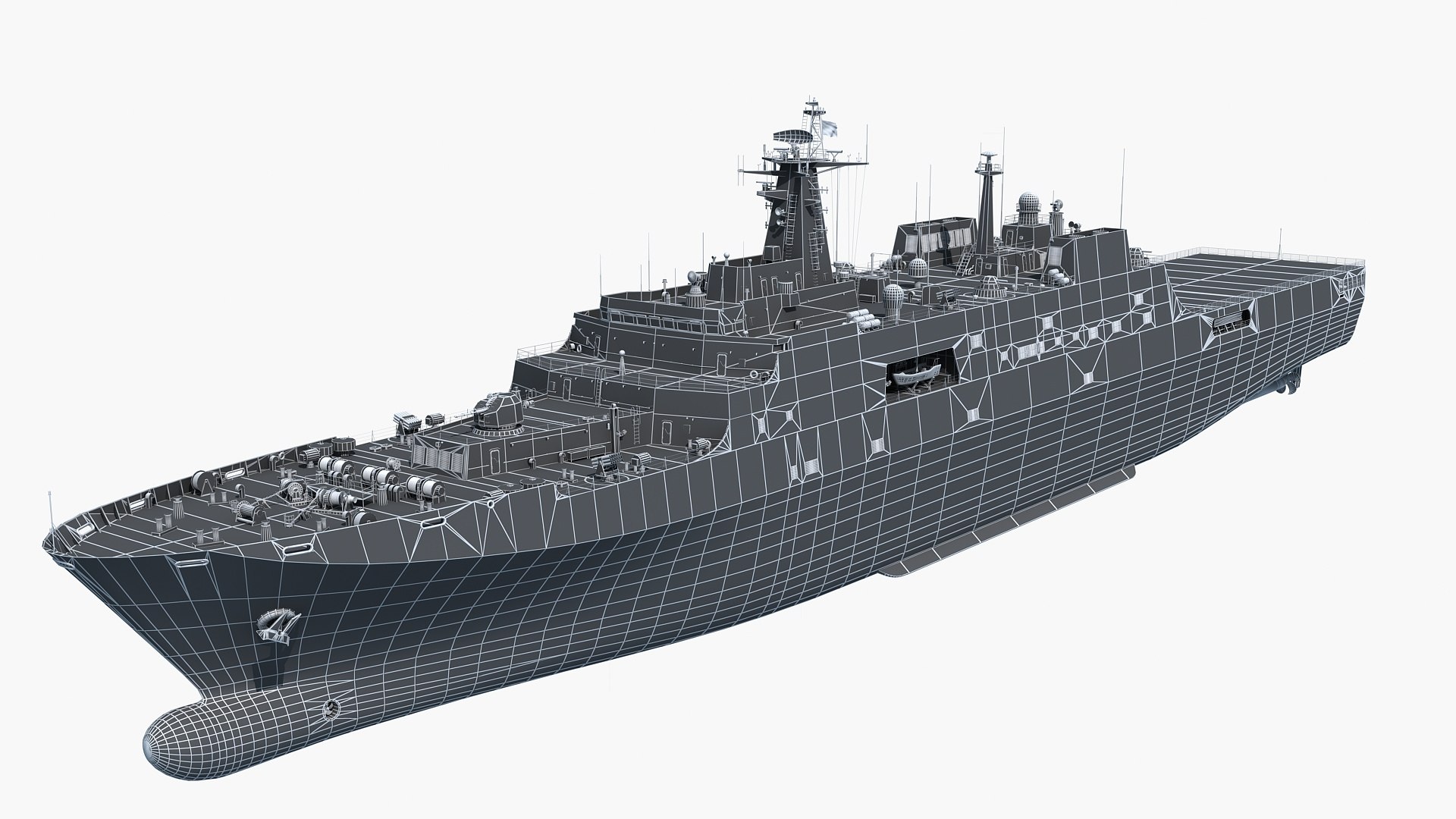 Chinese Navy Type 071 LPD 985 Model - TurboSquid 2241812