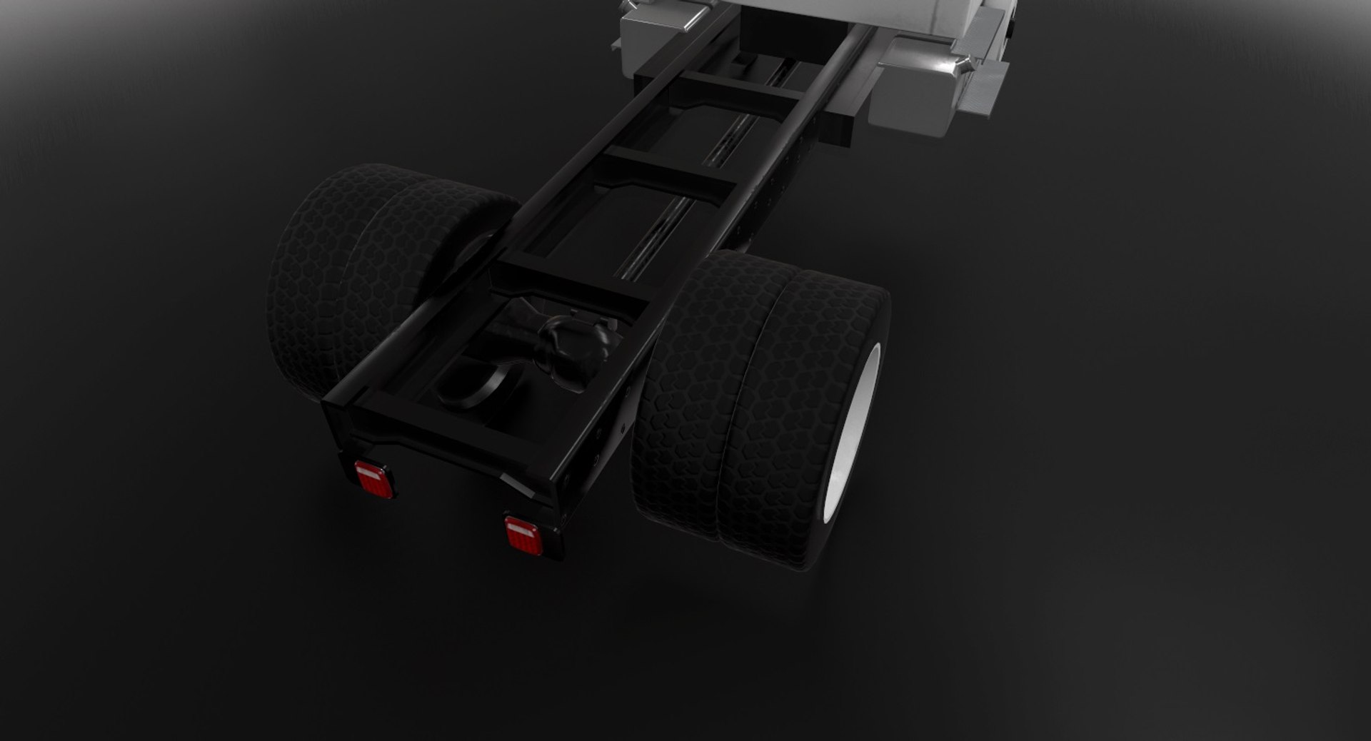 3D Realistic Freightliner M2 Chassis - TurboSquid 1276279