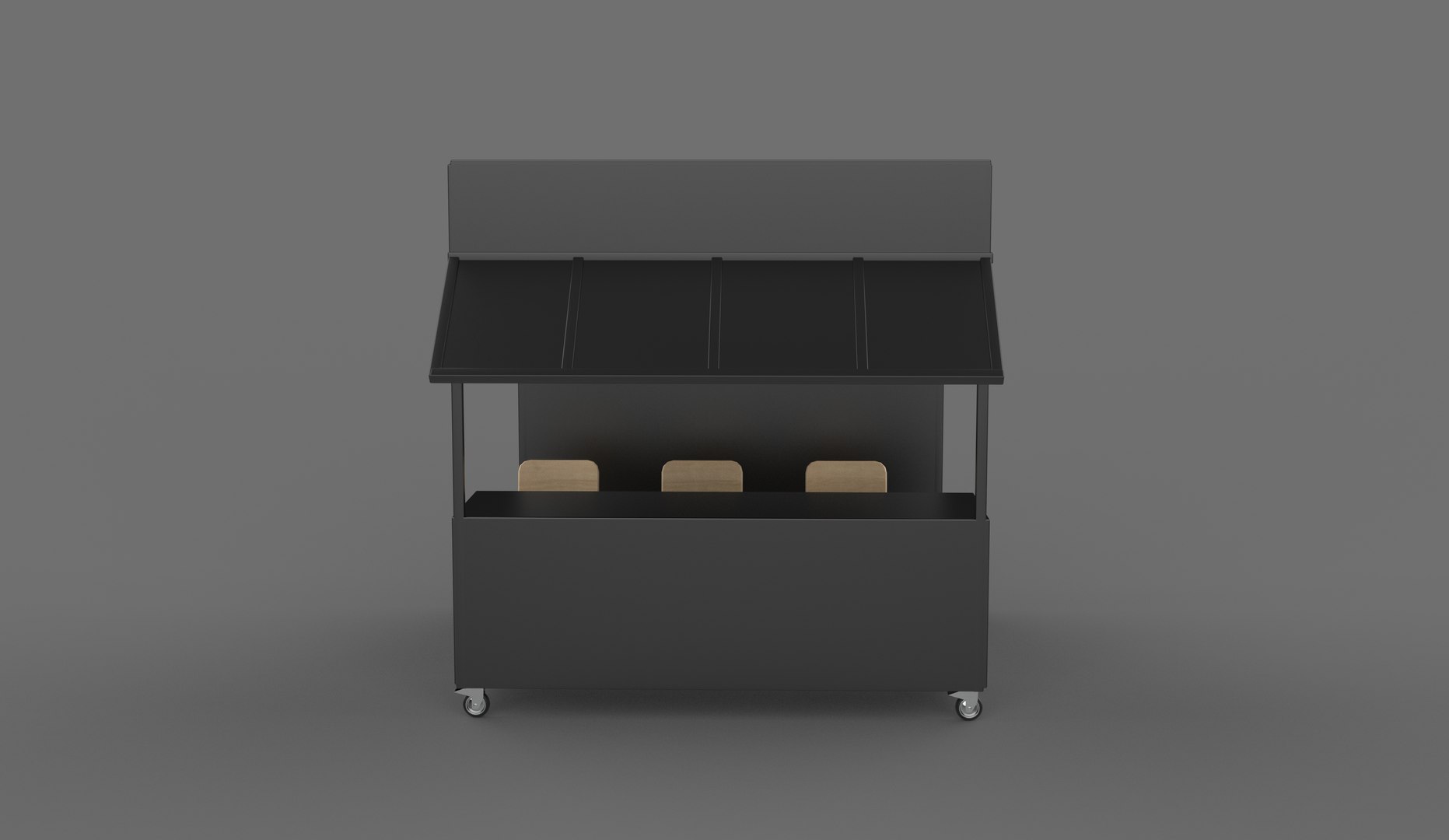 Street Food Stall 02 3D Model 3D Model - TurboSquid 2561715