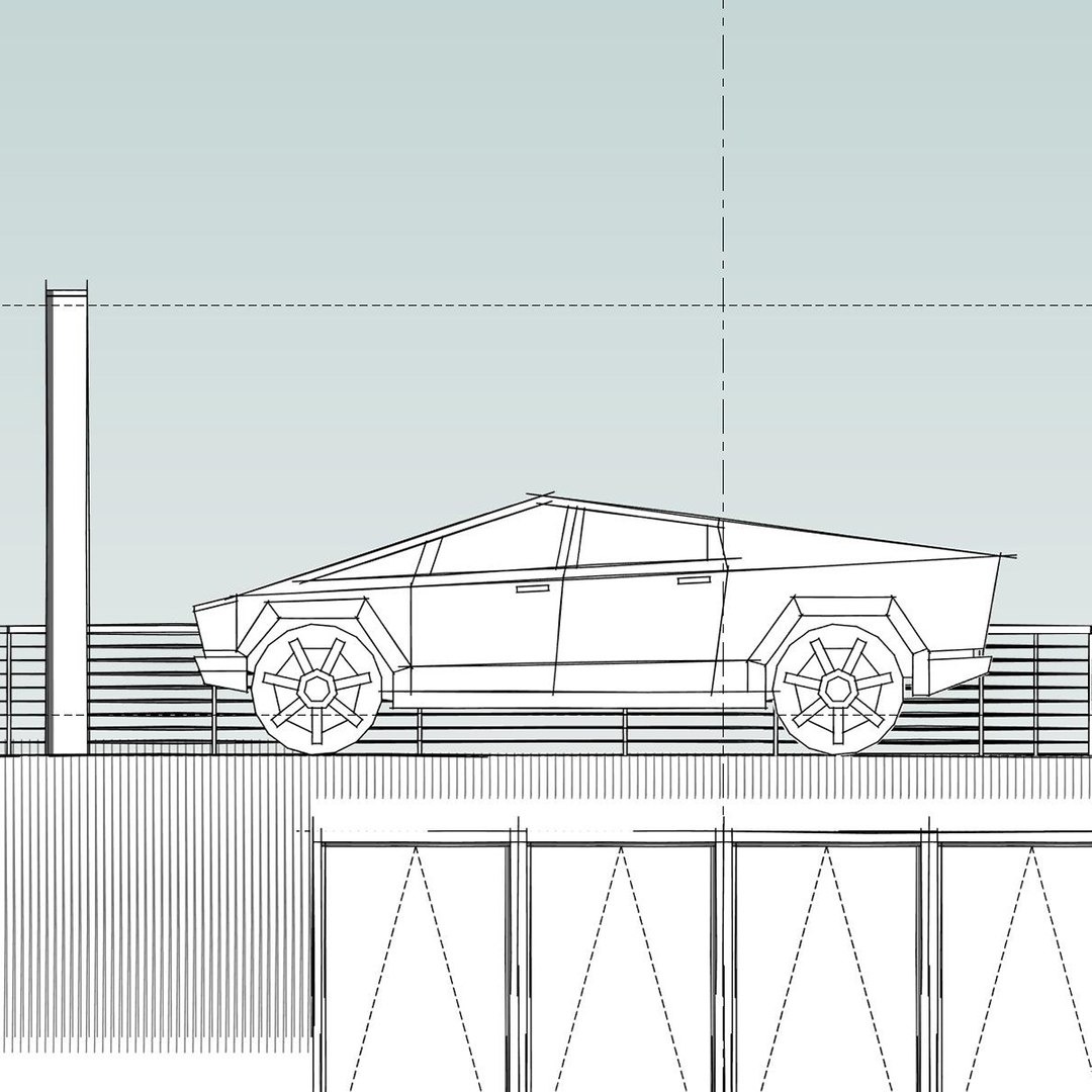 Tesla Cybertruck Revit implementation3Dモデル - TurboSquid 2037265