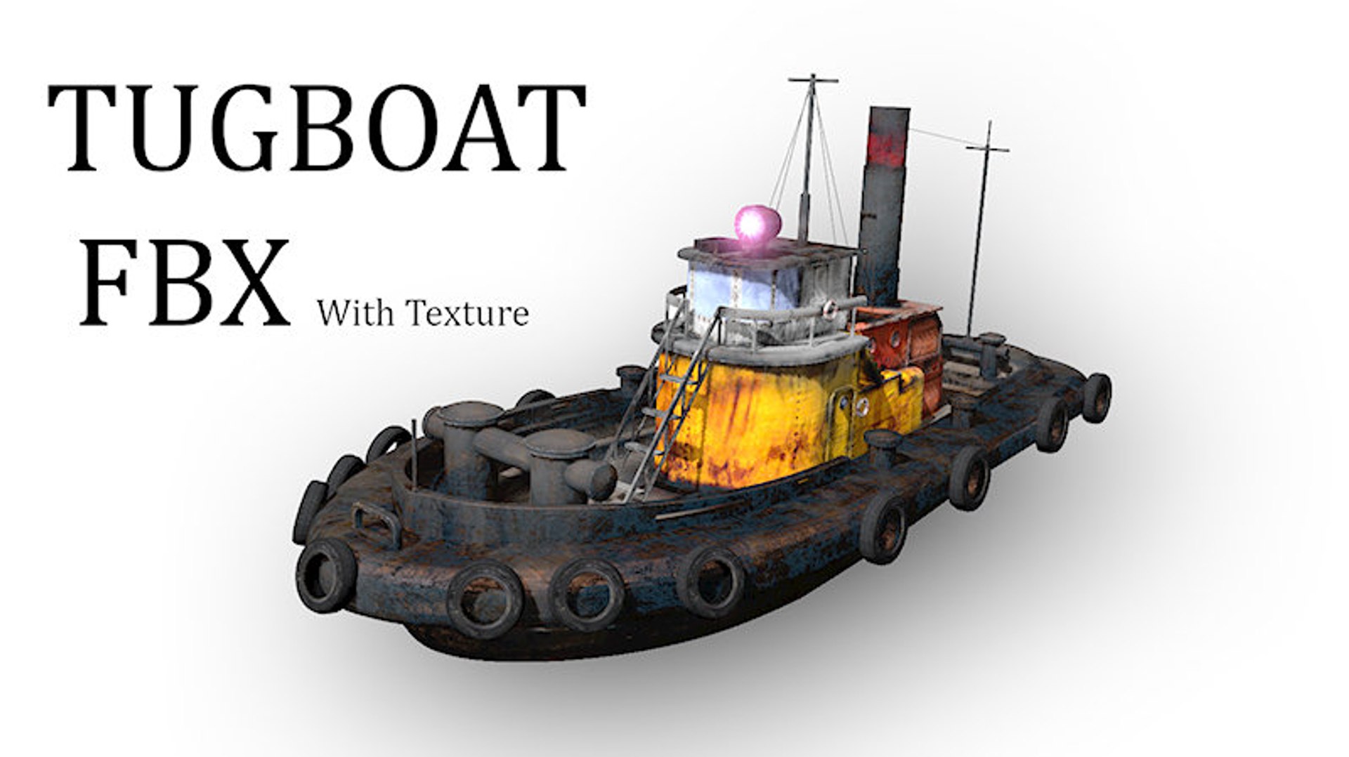 3ds Max Classic Tugboat