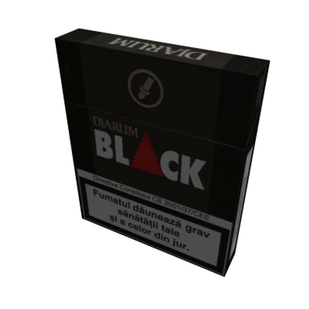 Djarum Black 3d Max