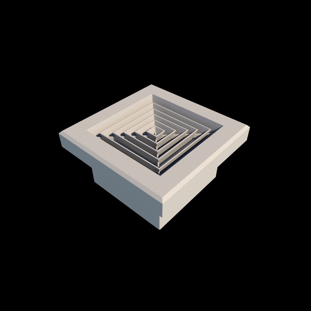 Air Vent 3D Model Model - TurboSquid 2331805