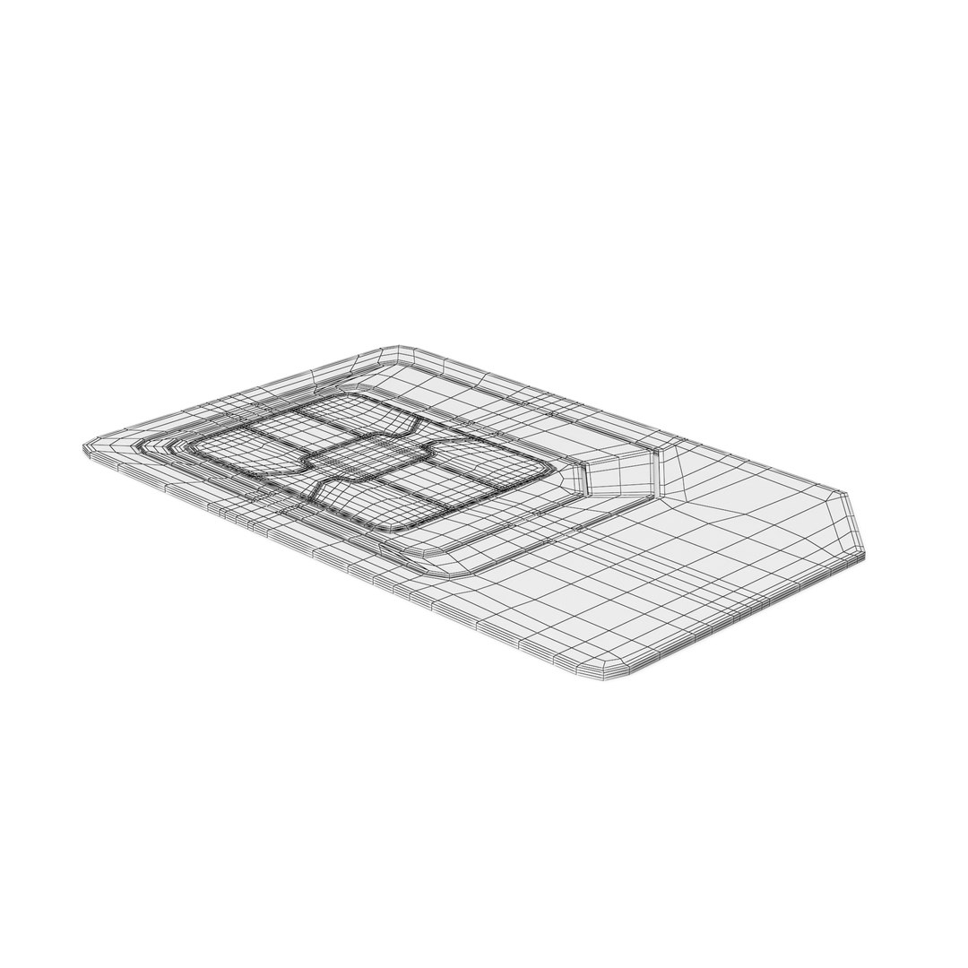 Standard SIM Card 3D Model - TurboSquid 2091858