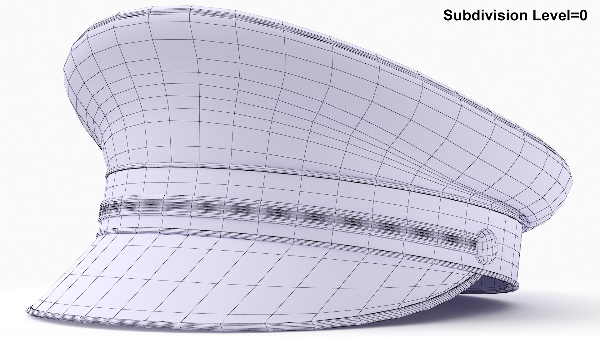 3D Model Military Hat 04 - TurboSquid 2338806