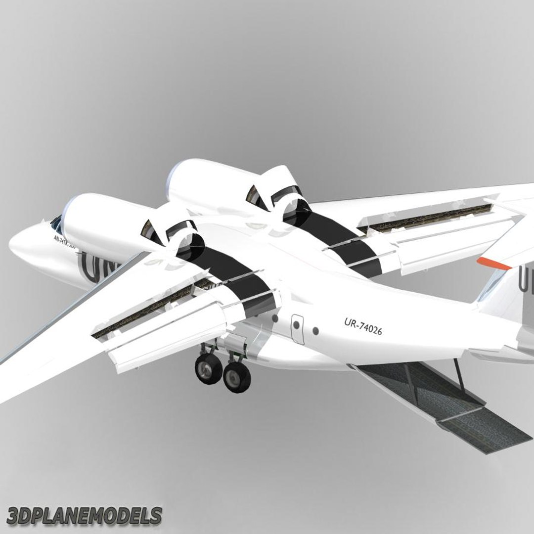 Antonov Aircraft United Nations 3d Model