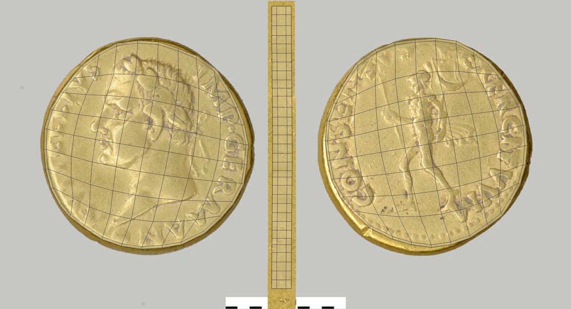 3D Model Roman Coin - TurboSquid 1403134
