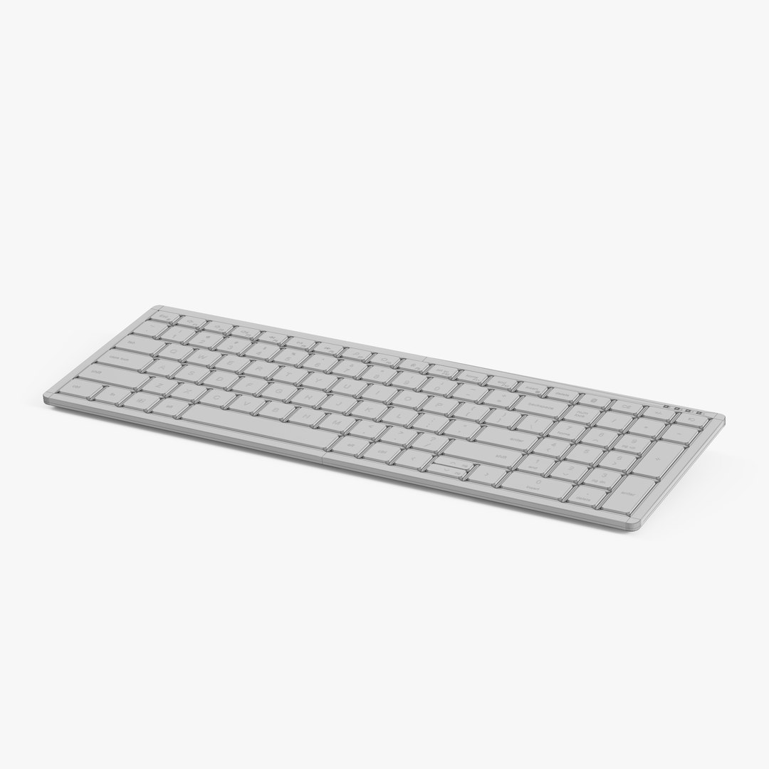 3D Dell Keyboard Multi-device Wireless - TurboSquid 1621880