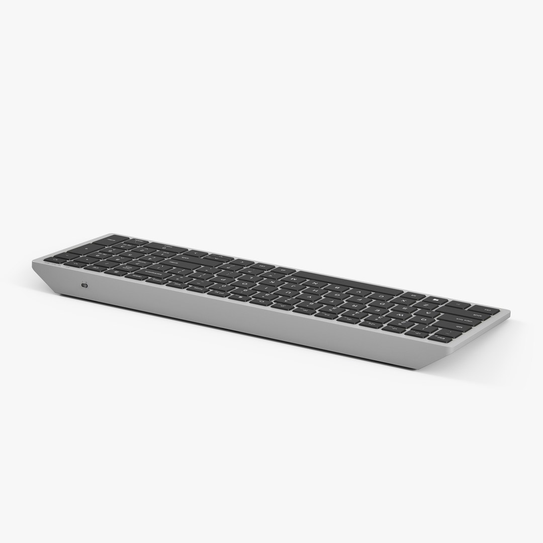 3D Dell Keyboard Multi-device Wireless - TurboSquid 1621880