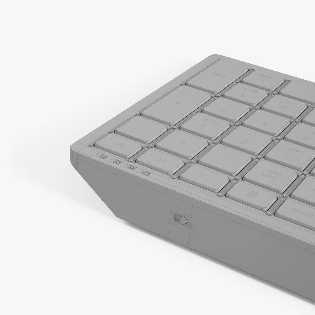 3D Dell Keyboard Multi-device Wireless - TurboSquid 1621880