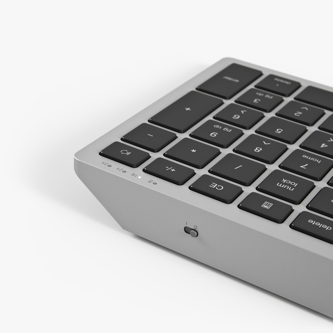 3D Dell Keyboard Multi-device Wireless - TurboSquid 1621880
