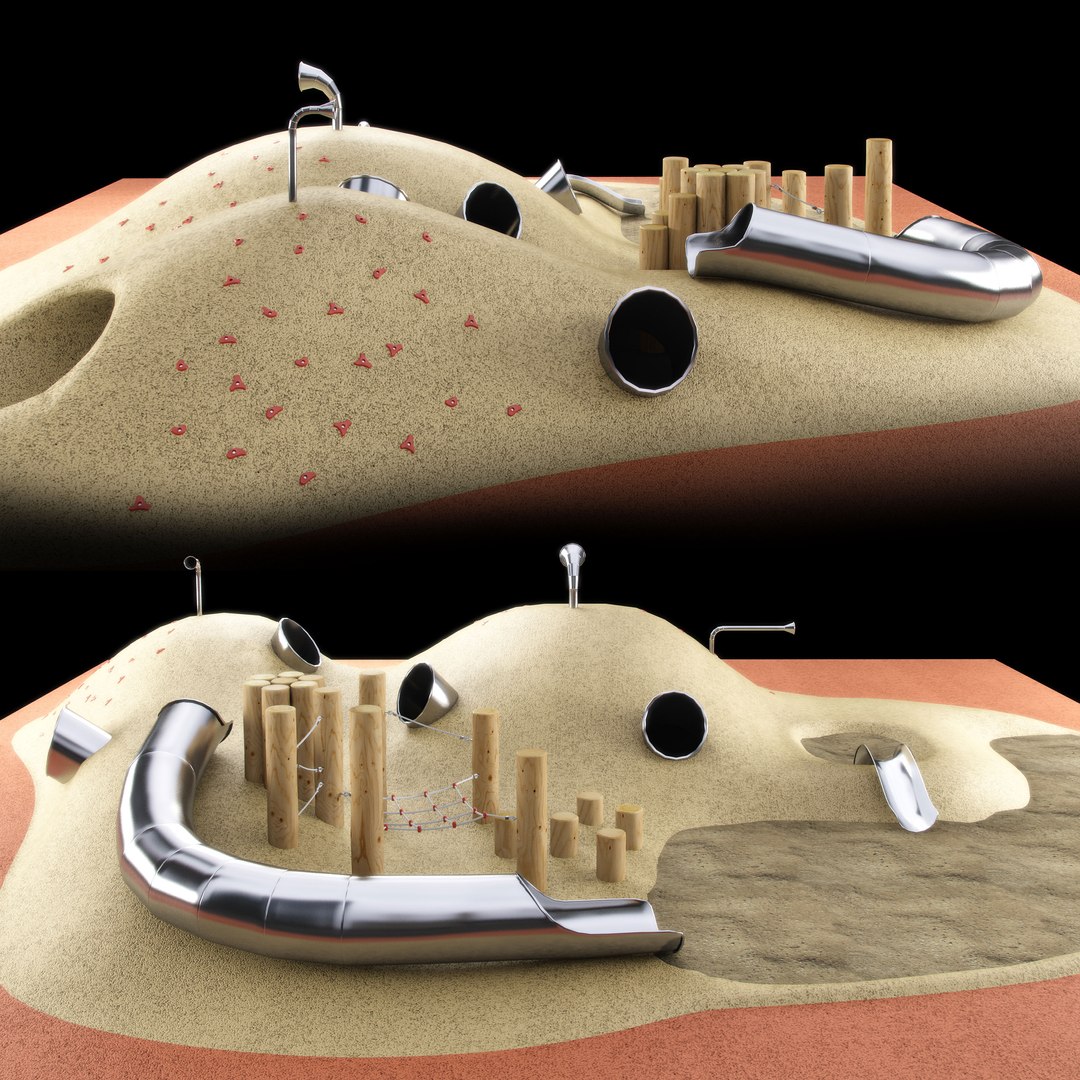 3D Model Playground Kpg - TurboSquid 1616341