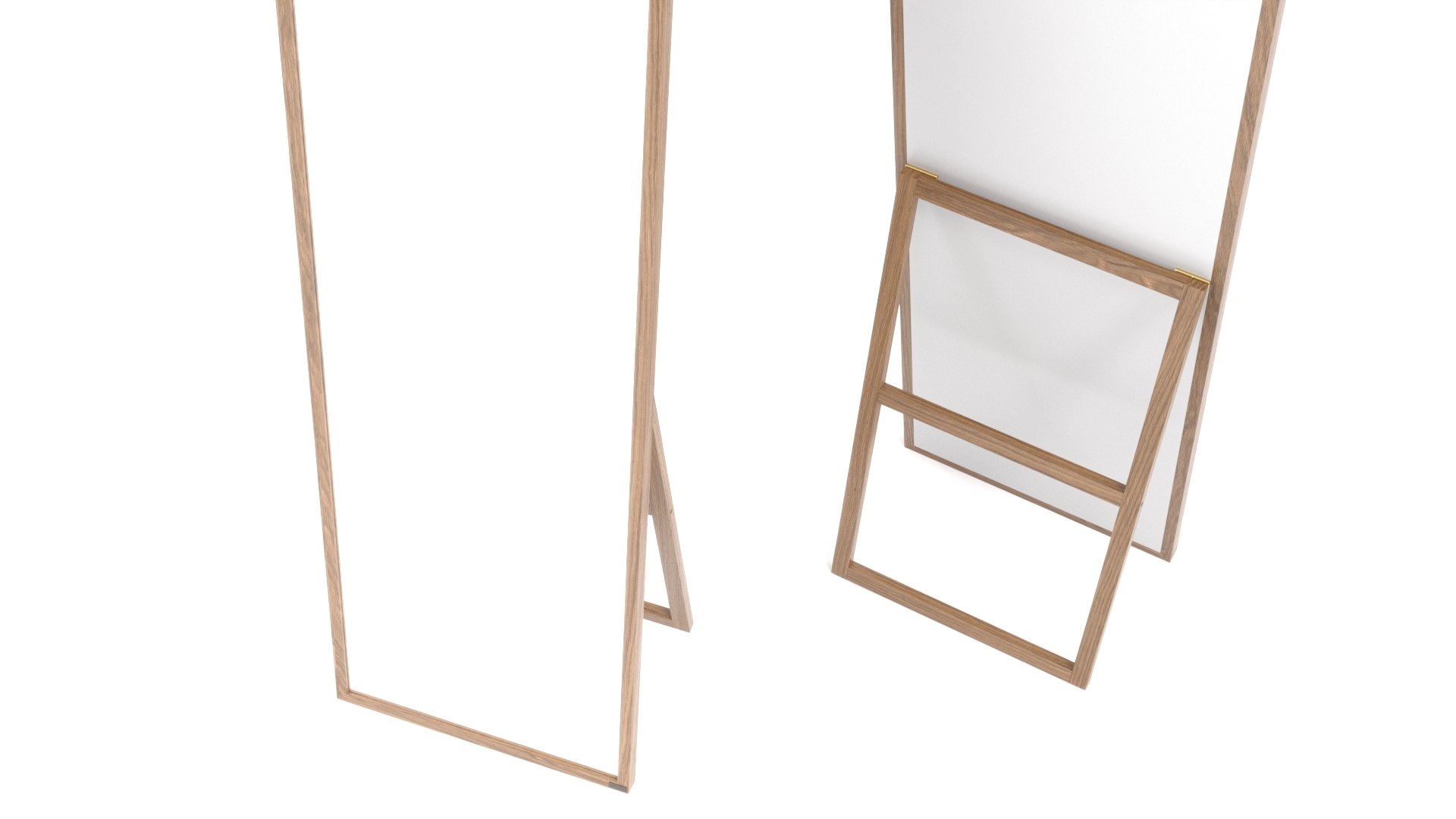 3D Made Standing Mirror - TurboSquid 2167697