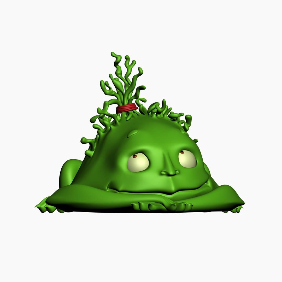 3d Model Green Pixie Toy