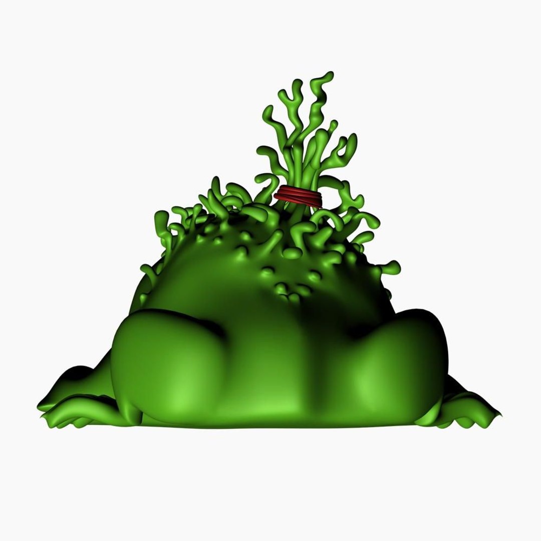 3d Model Green Pixie Toy