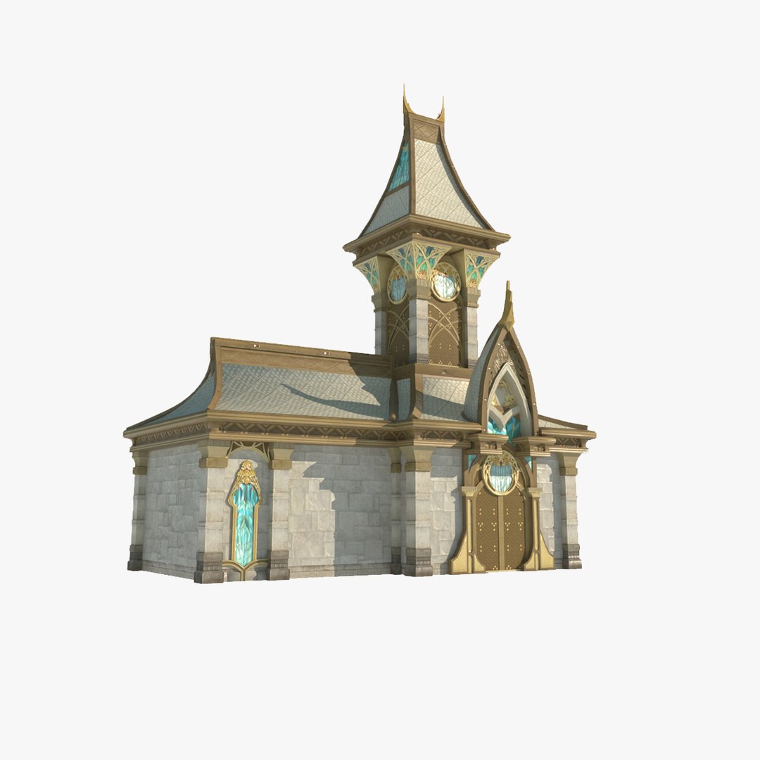 3D model Magic style architecture - TurboSquid 2096115