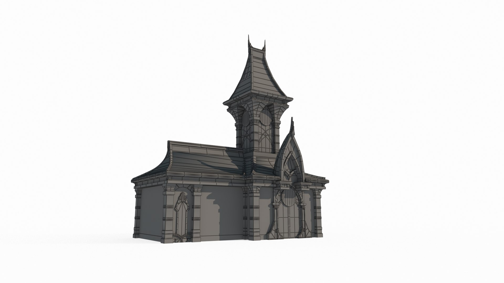 3D Model Magic Style Architecture - TurboSquid 2096115